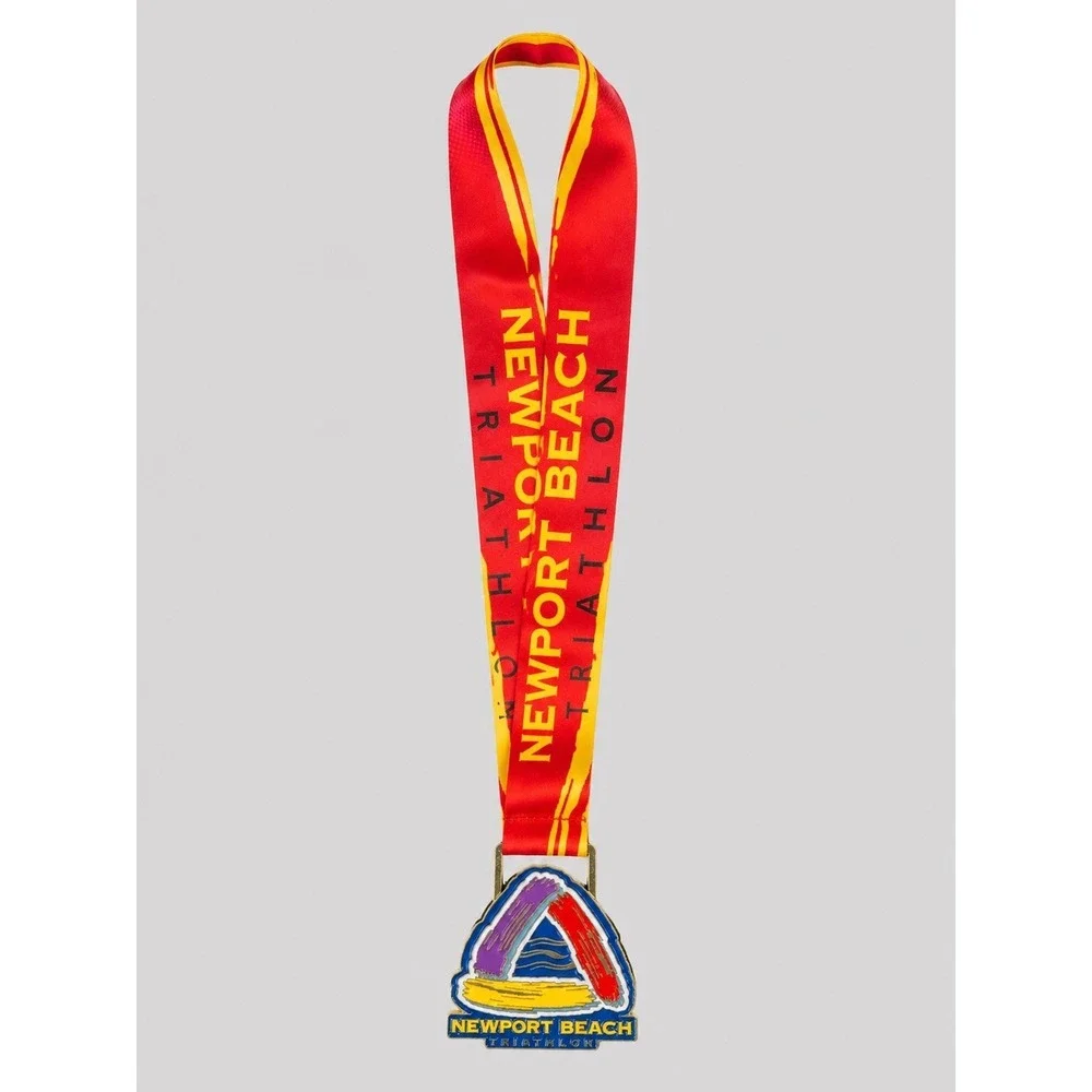 Wilson Trophy | Other | Newport Beach Triathlon Finisher Medal Gold ...